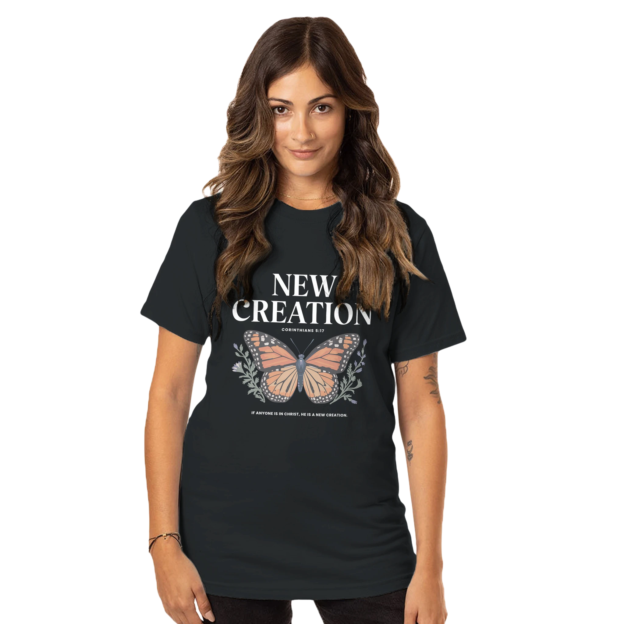 New Creation | Organic Unisex Crewneck T-shirt Econscious | Sown In ...